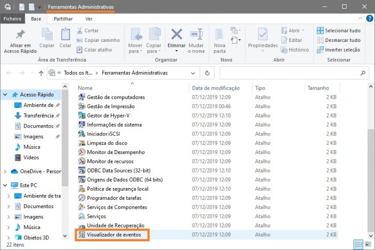 Como abrir o Visualizador de Eventos no Windows 10 - WinNotas.com.br