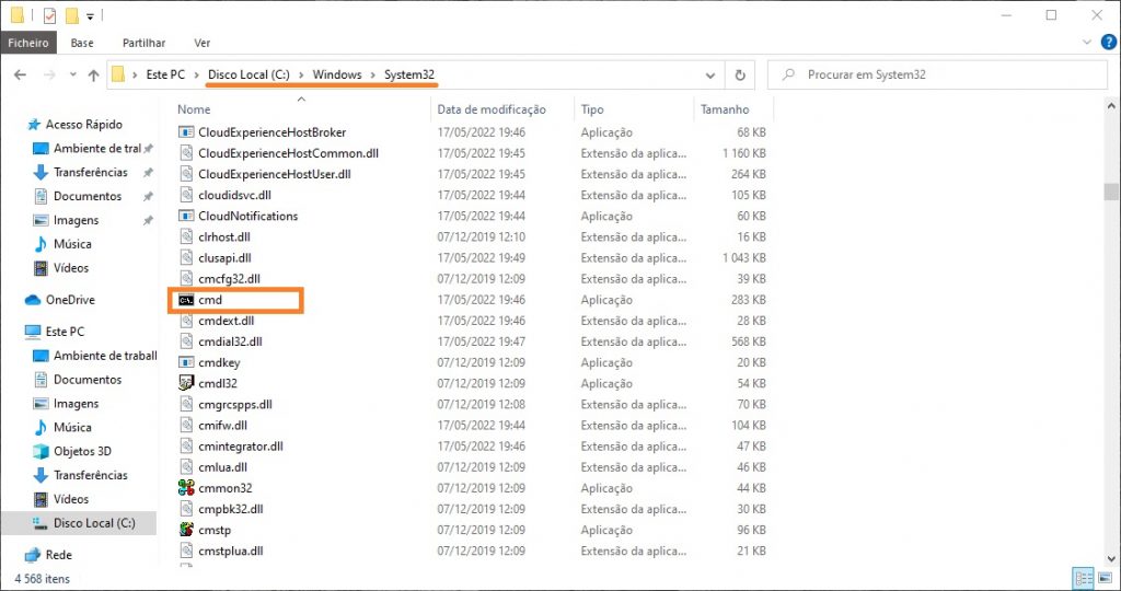 Como executar a linha de comandos no windows 10 - WinNotas.com.br