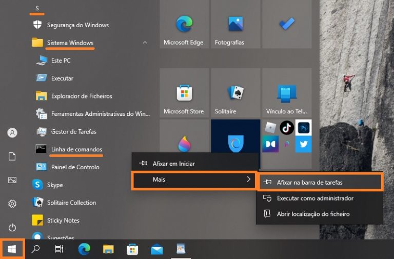 Como executar a linha de comandos no windows 10 - WinNotas.com.br