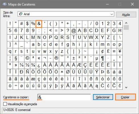 Como abrir e usar a Mapa de Caracteres do Windows (charmap.exe ...