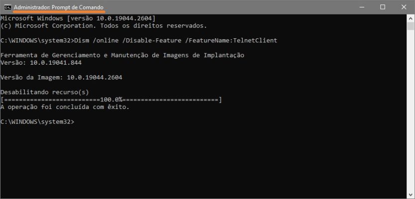 Como ativar Telnet no Windows 10 - WinNotas.com.br