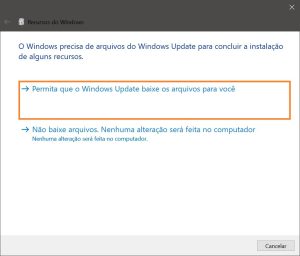 Como instalar o .NET Framework 3.5 e 4.5 no Windows 10 - WinNotas.com.br