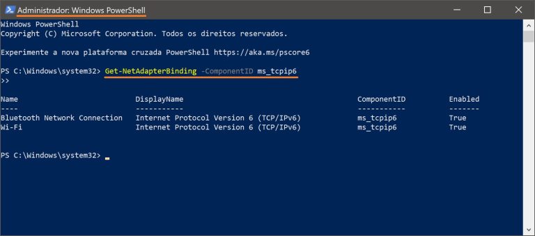 Como habilitar/desativar o protocolo IPv6 da Internet no Windows ...
