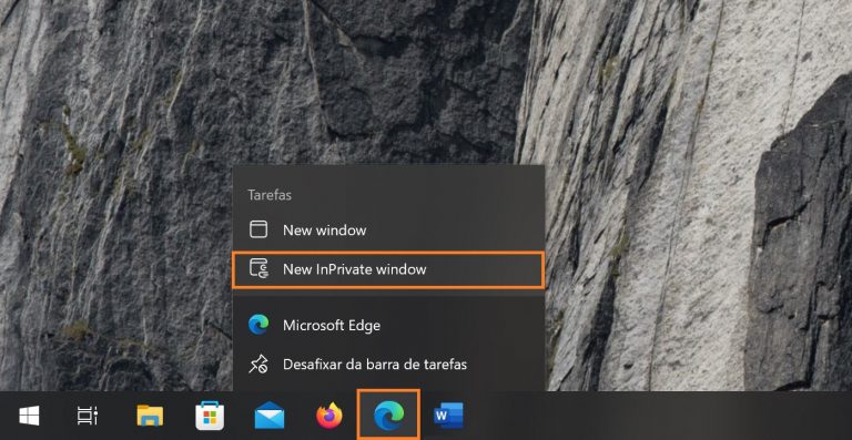 Como usar Microsoft Edge no modo privado (Navegação InPrivate ...