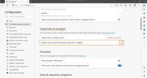 Como limpar o cache do Microsoft Edge - WinNotas.com.br