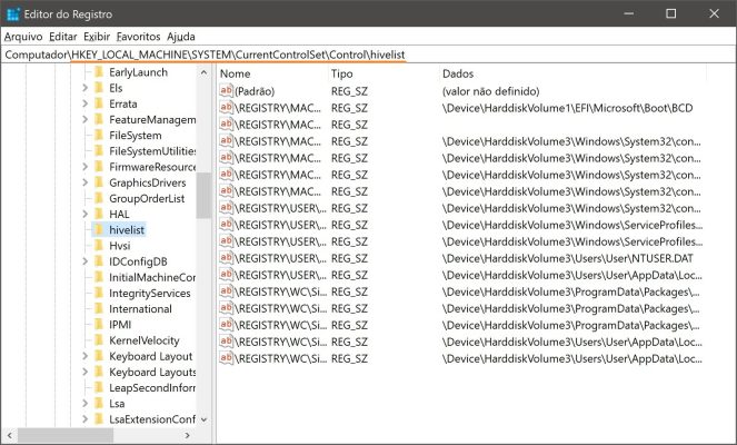 Informações gerais sobre o Registro do Windows - WinNotas.com.br