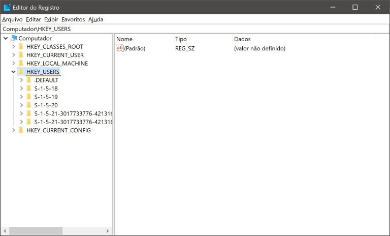 Informações gerais sobre o Registro do Windows - WinNotas.com.br