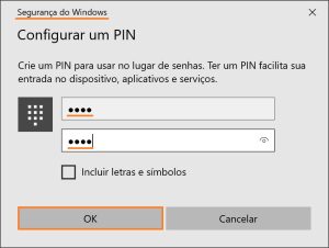 Como definir/alterar o PIN na conta do Windows 10 - WinNotas.com.br