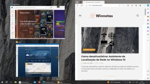 Como usar Snap Assist no Windows 10 - WinNotas.com.br