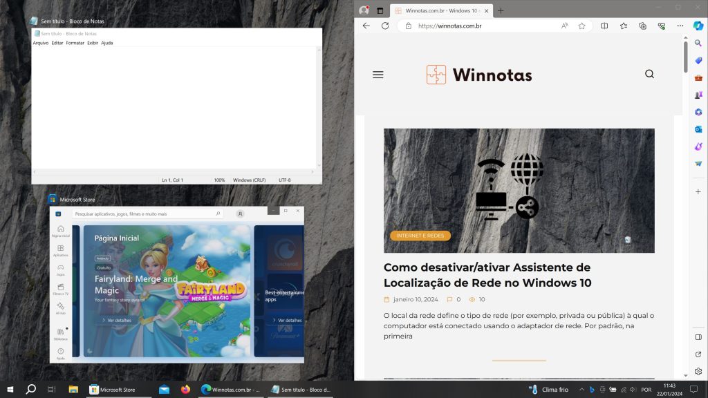 Como usar Snap Assist no Windows 10 - WinNotas.com.br