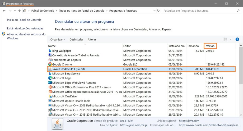 Como verificar versão do Java em seu computador - WinNotas.com.br