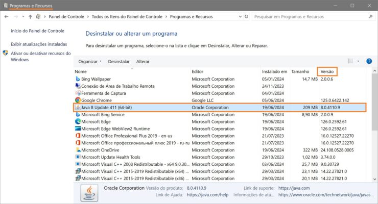 Como verificar versão do Java em seu computador - WinNotas.com.br