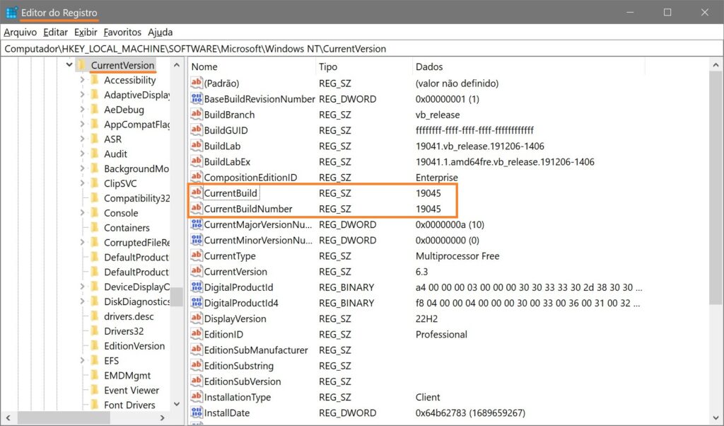 Como descobrir o número de compilação (Build) do Windows 10 - WinNotas ...