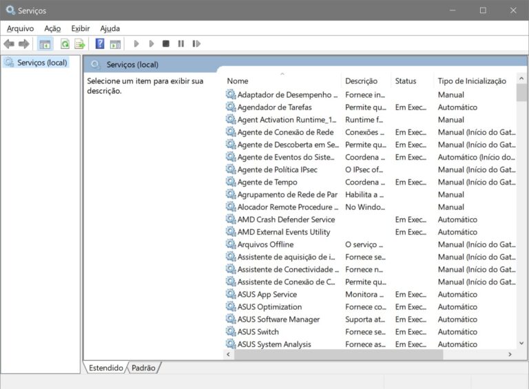 Ferramentas administrativas do Windows: Windows 10 - WinNotas.com.br