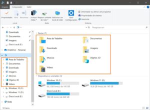 Como remover/restaurar as pastas de usuário na janela "Este computador ...