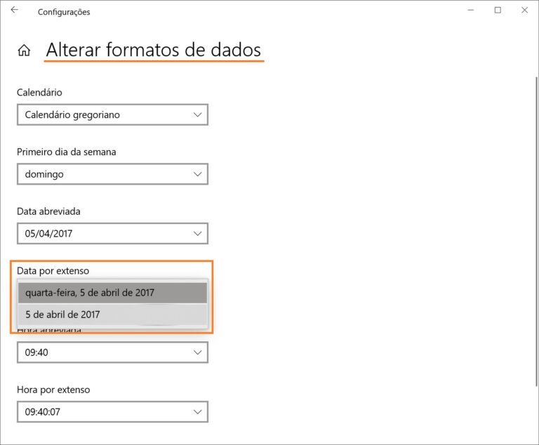 Como alterar o formato de data e hora no Windows 11 e 10 - WinNotas.com.br